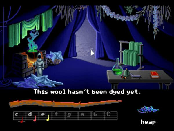 Chapter Select: Lucas Arts Loom - W2Mnet